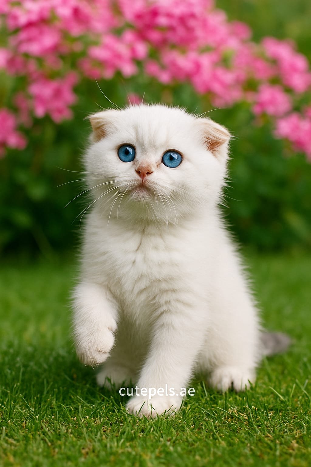 Scottish Fold Chinchilla Kittens UAE – Healthy & Hypoallergenic